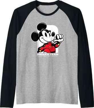 Disney Racing Mickey Team Crafted for Champs Race Car Driver Raglan