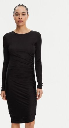 A|X Armani Exchange Kleid für den Alltag XW000364 AF12979 UC001 Schwarz Slim Fit