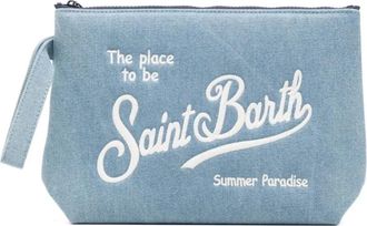 MC2 Saint Barth Femme, Sacs, Bleu, Taille: ONE Size Aline L Clutch
