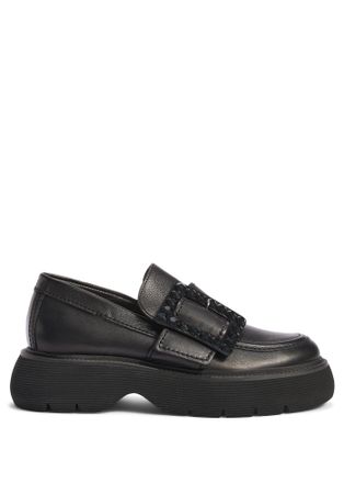 Kennel & Schmenger Damen Loafer Schwarz Größe UK 6,5
