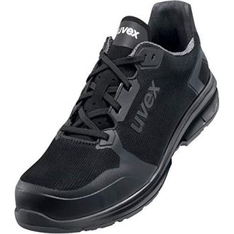 Uvex 1 chaussure de travail de sport - Chaussures de sécurité S1 P SRC ESD - Noir - Largeur 14 / Extra large, Noir, 42 EU X-Large