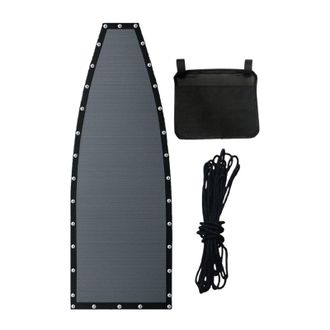 Generico Ersatz für Stuhl, schwarzer Stoffbezug, 64 x 197 x 23 cm, langlebiges Ersatz-Sitzpolster, verschleißfest, bequeme Polsterung, schnell trocknendes Kiss