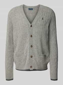 Polo Ralph Lauren Regular Fit Strickjacke aus Woll-Kaschmir-Mix
