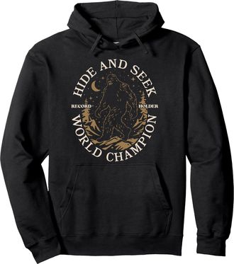 Trendy Apparel Hide and Seek Record Holder World Champion Pullover Hoodie