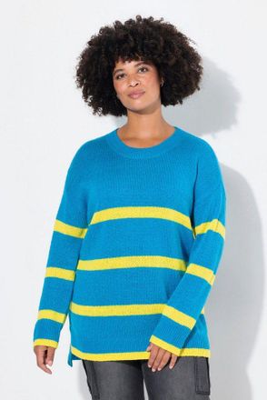 Angel Of Style Strickpullover Pullover oversized Ringel Langarm