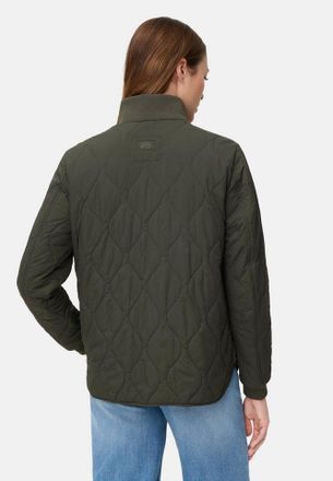 Camel Active Steppjacke Steppjacke mit Taschen Langarm Markenlabel