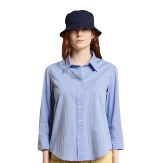 Denimist Zeitloses Adrienne Shrunken Shirt - - Blouses & Shirts - Damen - Blau - M