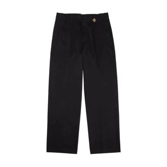 Casablanca Baumwoll-Chinos - - Trousers - Herren - Schwarzk - M