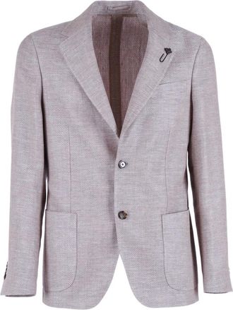 Lardini Homme, Vestes, Beige, Taille: L Roma Blazer