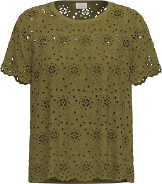 Emme Di Marella Emme DI Marella, Femme, Tops, Vert, Taille: 44 FR Emmveletta