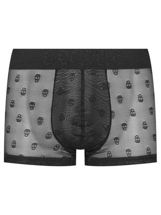 HOM Boxershorts Dark 402979 Schwarz