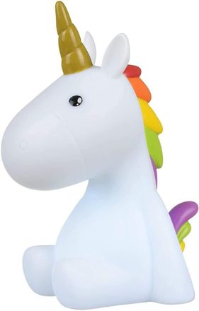 LA CHAISE LONGUE LED Nachtlicht Dekofigur EINHORN weiss farbwechselnd