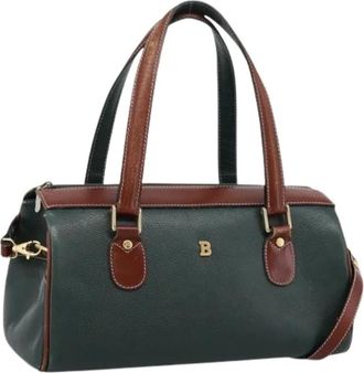 Bally Sac &agrave; main Pre-owned - Femme - Pre-owned - Vert - Taille: ONE Size