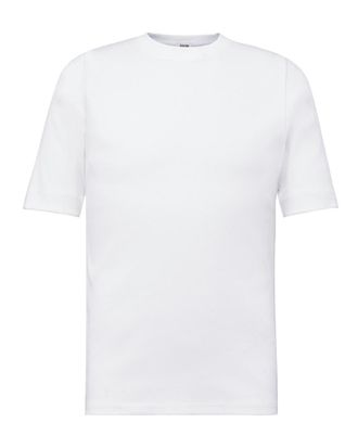 Drykorn Rippstrick T-Shirt mit O-Neck, Regular Fit in
