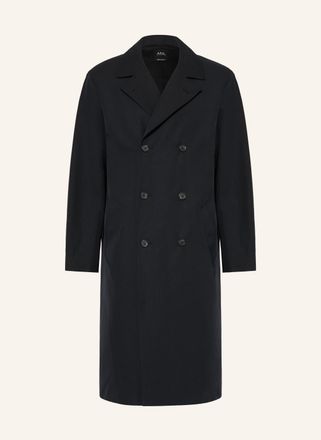A.P.C. Mantel Crois&eacute; blau