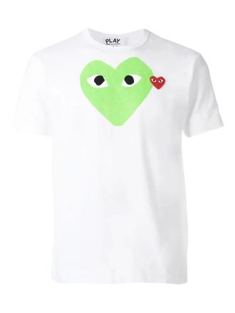Comme Des Garçons t-shirt à imprimé graphique - Blanc
