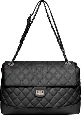 Silvian Heach Gesteppte Schultertasche mit Kette - - Bags - Damen - Schwarzk - ONE SIZE