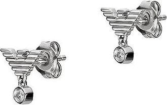 Emporio Armani Boucles doreilles créoles pour femmes en argent, EG3581040