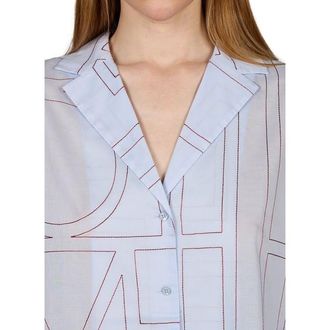 Toteme Chemise ample &agrave; motifs brod&eacute;s