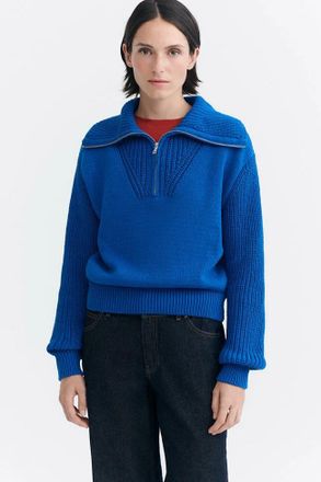 Thinking Mu Thinking MU Damen vegan Pullover Tanit Blue