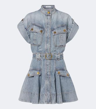 Zimmermann Robe en denim