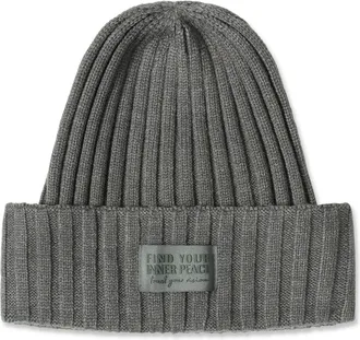 Cecil Damen 5706402 Strickmütze in Unifarbe, Pastel Olive, Regular