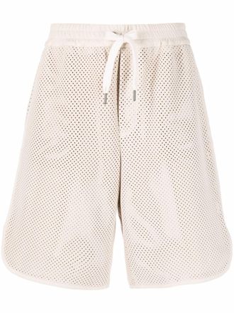 Brunello Cucinelli Shorts mit Kordelzug - Nude