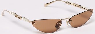 Gucci Sonnenbrille GUCCI Damen Farbe Gold