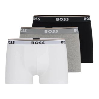 HUGO BOSS Trunk 3P Power - - Underwear - Herren - Mehrfarbig - S