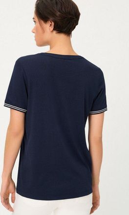 Olsen T-Shirt Shirt mit Tunika-Ausschnitt