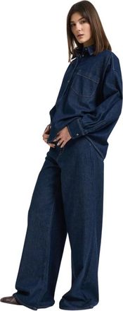 Max Mara Femme, Blouses et Chemises, Bleu, Taille: 36 FR Foggia Shirt