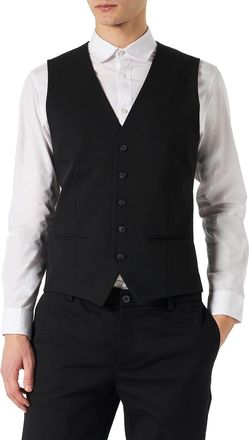 Selected SELETED HOMME Mens SLHSLIM-Liam WCT Flex B NOOS Weste, Black, 40