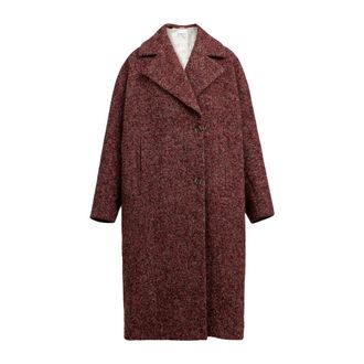 Remain Femme, Manteaux, Rouge, Taille: 40 FR Cosma Single-Breasted Coat