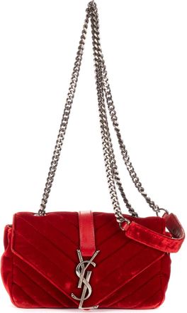 Saint Laurent Crossbody Bags - Mini College Crossbody - Gr. unisize - in Rot - f&uuml;r Damen
