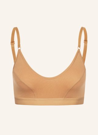 erlich textil Erlich Textil Edith Bustier B&uuml;gellos Aus Modal - Verstellbare Tr&auml;ger braun