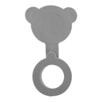 Valiclud Silikon BadewannenstöPsel FüR Babybadewanne - Effektiver Wasserstopper FüR Sicheren Badespaß - Leicht Zu Reinigen Und Anzubringen Hellgrau 9.80 X 5.80