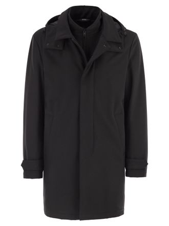 Fay Morning Coat Voyage &agrave; Jersey Stretch