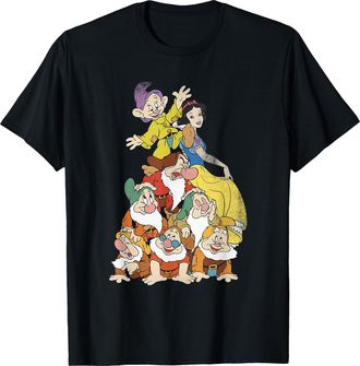 Disney Snow White Seven Dwarf Stack T-Shirt