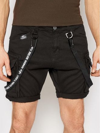 Alpha Industries Alpha Industries Stoffshorts Utility 116213 Schwarz Regular Fit