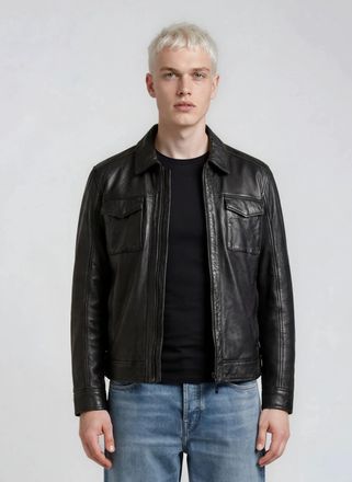 Trueprodigy TRUEPRODIGY Lederjacke Jax