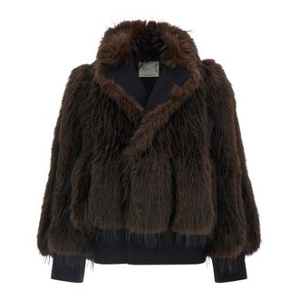 sacai Damen, Jacken, Braun, 2XSGr&ouml;&szlig;e