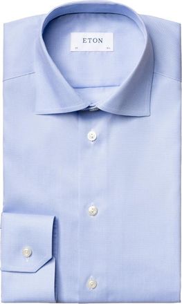 Eton Business-Hemd mit Pepita-Muster, Contemporay Fit in