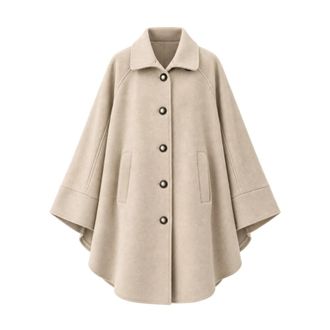 Twinset Wollumhang - - Jackets - Damen - Beige - M/L