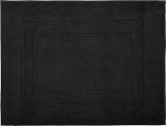 Kleine Wolke Frottiervorleger Plaza Schwarz 60 x 80 cm
