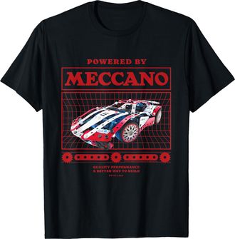 Meccano Powered by Meccano 25-in-1 Modell Supercar Retro Illustration T-Shirt