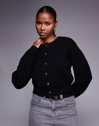 River Island Gilet à manches structurées - Noir