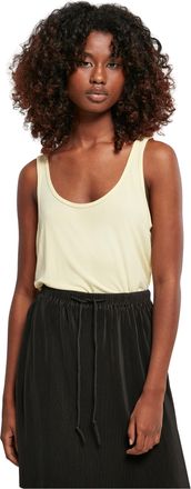 Urban Classics Damen Dames modal Losse top T Shirt, Softyellow, 4XL EU