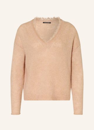 Luisa Cerano Luisa Cerano Pullover Mit Spitze Und Mit Alpaka rosa
