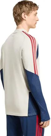 adidas Performance Sweatshirt FC Bayern M&uuml;nchen, Trainingstop Teamline, Herren, Off white