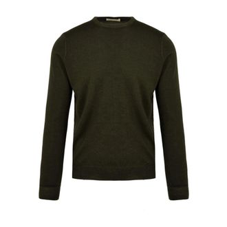 FILIPPO DE LAURENTIIS Gc1Ml-Rm16Rv Rundhals-Strickware - - Knitwear - Herren - Gr&uuml;n - 4XL
